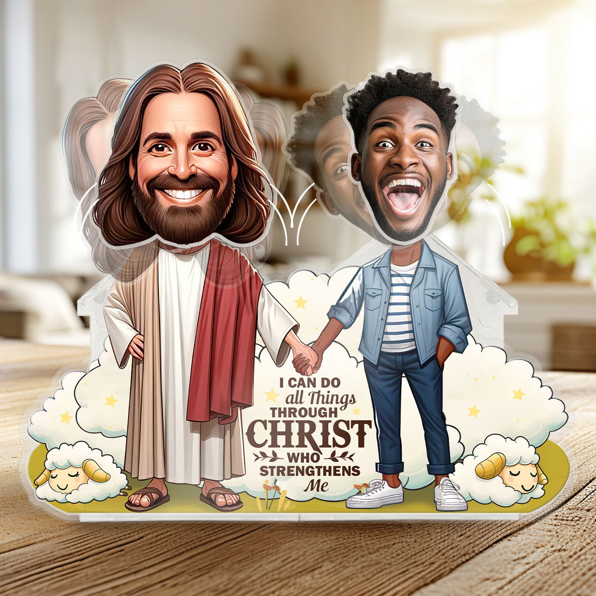 Jesus Shaking Head Standee - SHST05 – Dosaur